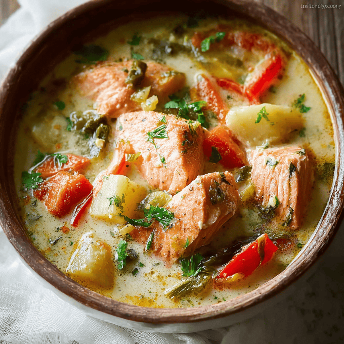 Irresistible Hearty Salmon Stew Recipe – Comforting & Nourishing Recipe ...