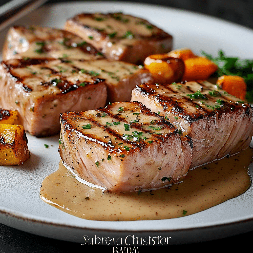 Tuna Ribeye with Gravy - Infinityrecipes