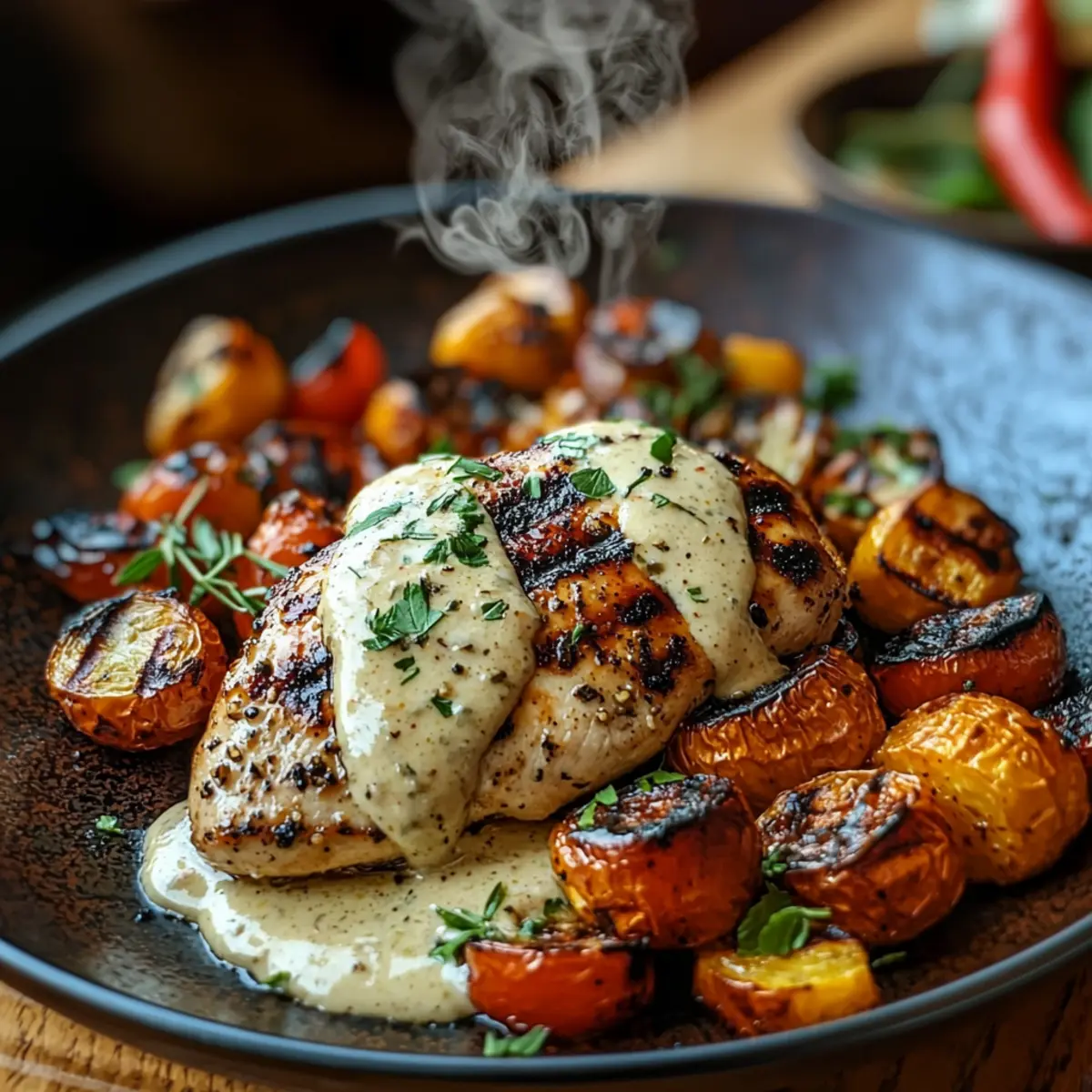 Grilled Chicken with Garlic Sauce: Juicy, Bold & Ready in 30 Mins ...