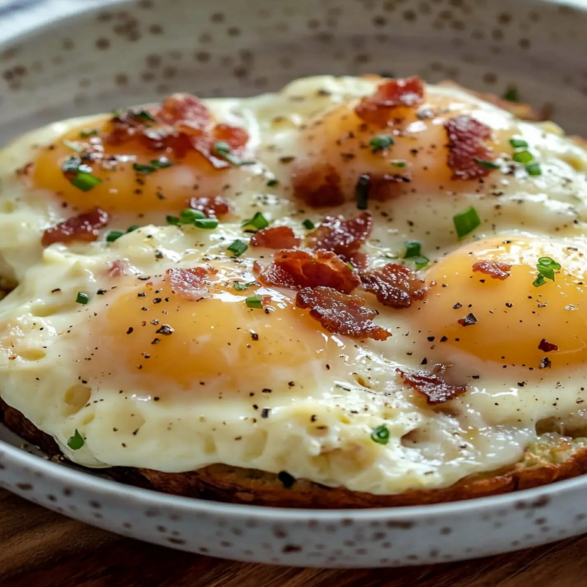 Decadent Egg Topped Hash Browns with Bacon Gravy Bliss - Infinityrecipes